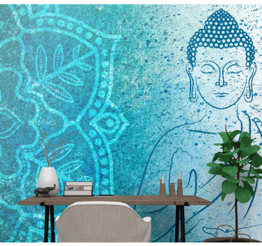 Mandala fototapeter - Skønhed og fred hos os! - TenStickers