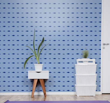 Tapet med fisk - Bring havet hjem! - TenStickers